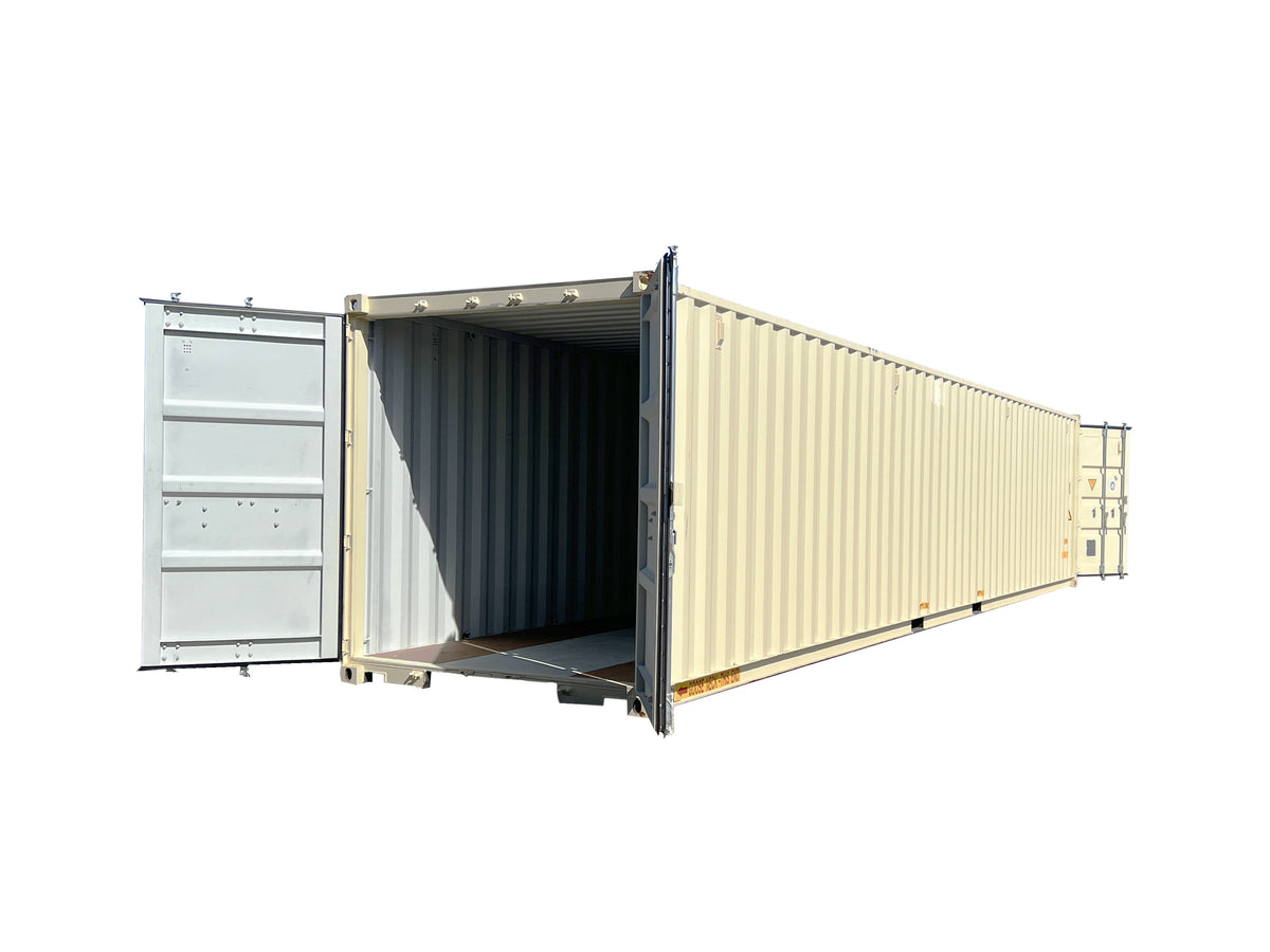 40' High Cube Double Door One Trip Shipping Container – Cascade Container