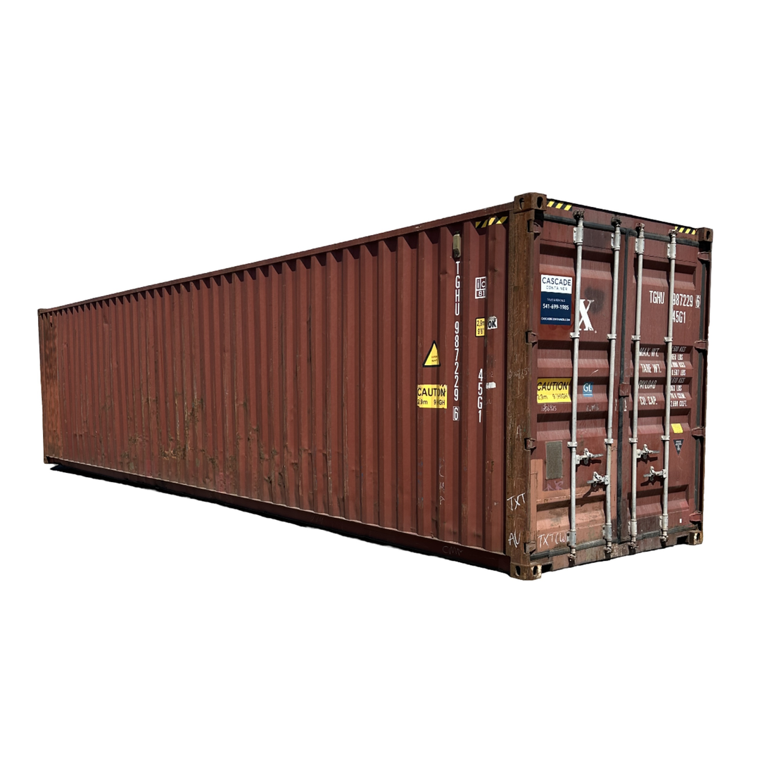 40' High Cube Wind and Weather Tight Shipping Container – Cascade Container