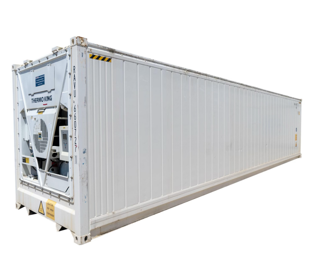 40' High Cube One Trip Refrigerated Container – Cascade Container