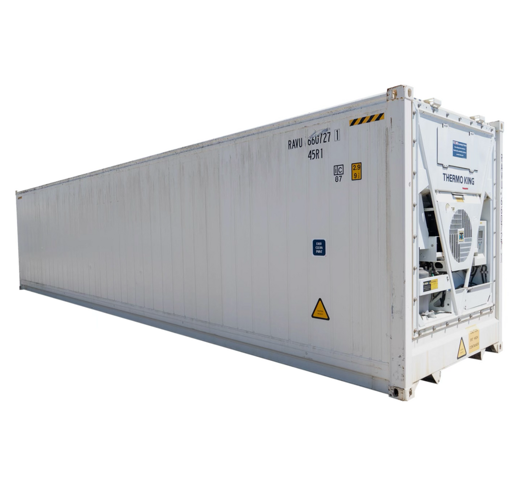 40' High Cube One Trip Refrigerated Container – Cascade Container