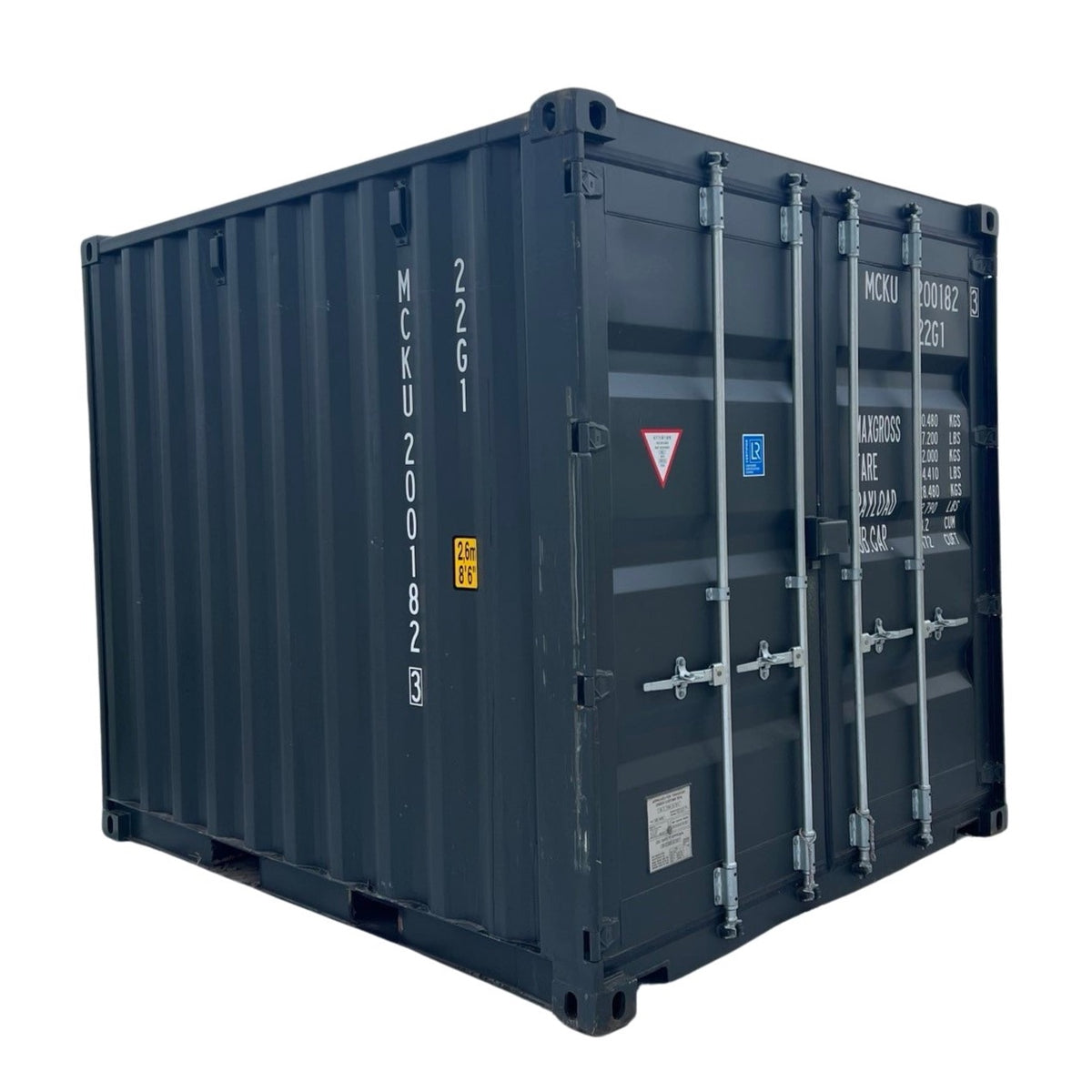 10' Standard One Trip Shipping Container – Cascade Container