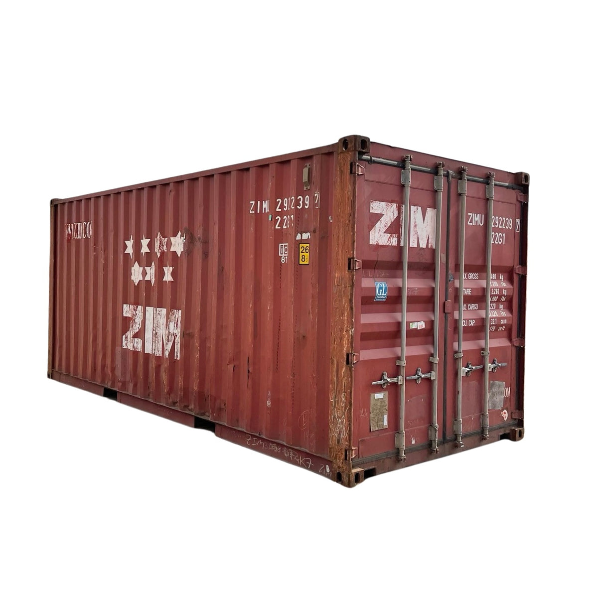 20' Standard Cargo Worthy Shipping Container – Cascade Container