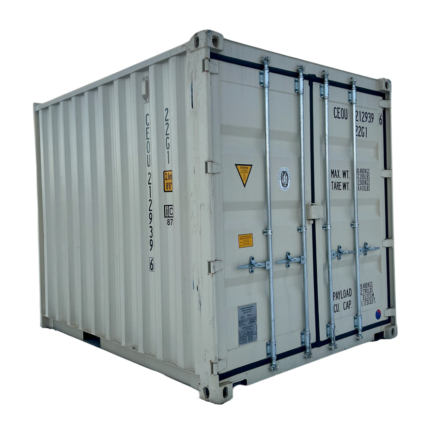10' Standard One Trip Shipping Container – Cascade Container