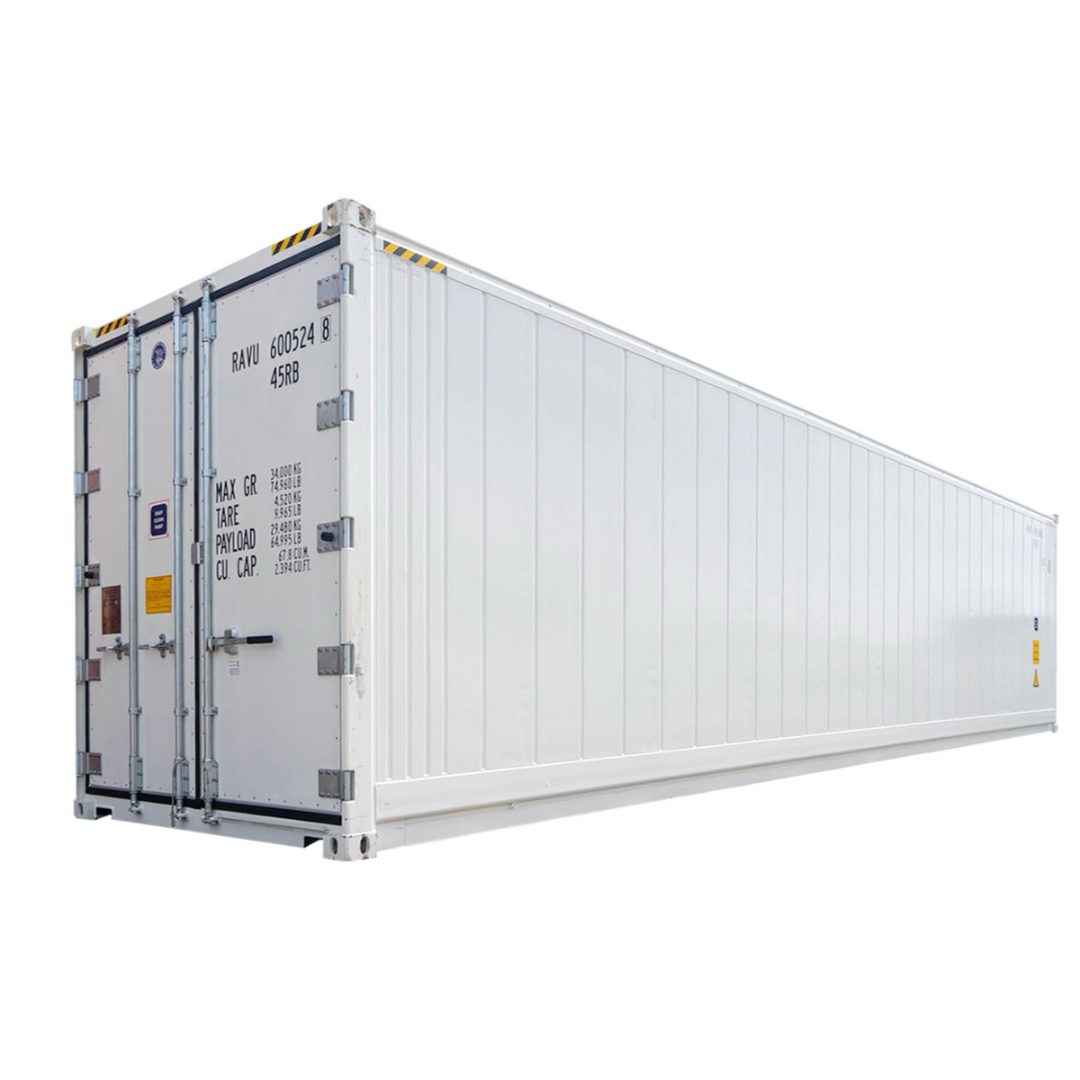 40' High Cube One Trip Refrigerated Container – Cascade Container