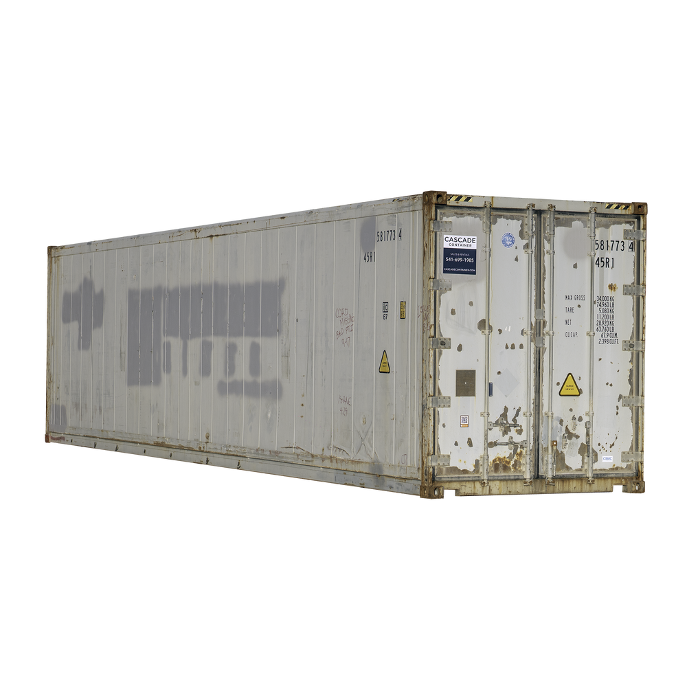 40' HC Insulated Container Used – Cascade Container