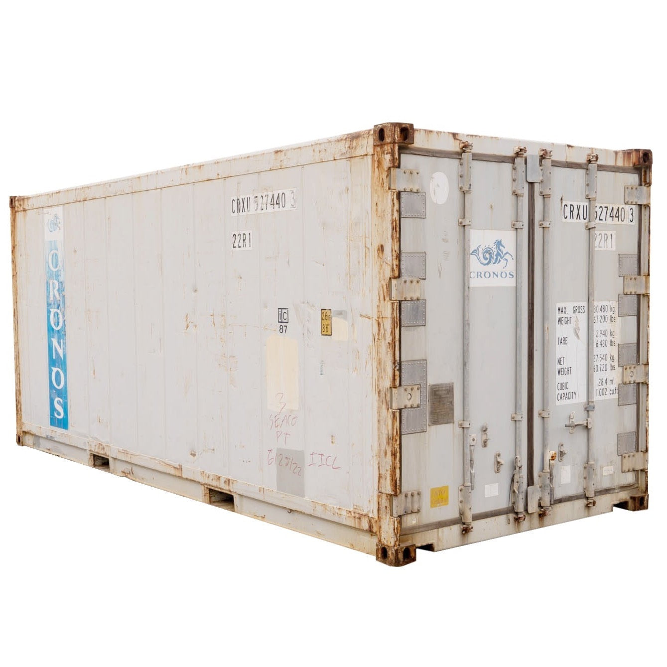 20' Standard Used Refrigerated Container – Cascade Container